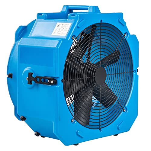 MOUNTO Mt4000A 1/4hp 4000cfm Axial Air Mover Floor Dryer Drum Fan