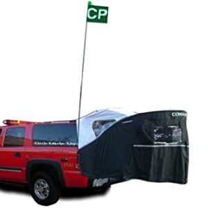 Vehicle Magnetic Command Post Flag/Light with Green CP Flag and 2 Led Lights