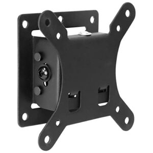 mount-it! small tv monitor wall mount | rv tv mount | quick release | fits 13 15 17 19 20 21.5 24 25 27 32 inch screens | 75 100 vesa compatible | low-profile slim design | 30lb capacity