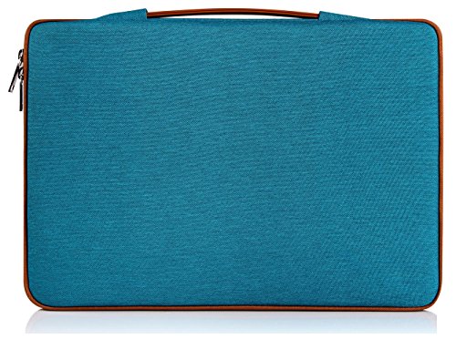 ProCase 14-15.6 Inch Laptop Sleeve Case Protective Bag, Ultrabook Notebook Carrying Case Handbag for 14" 15" Samsung Sony Asus Acer Lenovo Dell HP Toshiba Chromebook Computers -Teal Universal Sleeve Case Bag 15_Teal