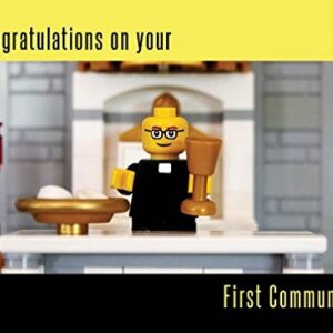 Brick First Communion Card