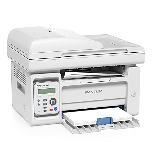 Pantum M6552NW Monochrome Laser Multifunction Printer with Wireless Networking Mobile Printing Large Paper Capacity