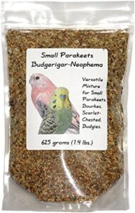 penn seed small parakeet (budgie-neo), 625 g (1.4 lbs) zip bag