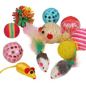 Fashion's Talk Cat Toys Variety Pack for Kitty 20 Pieces