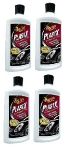 meguiar's g12310 plastx clear plastic cleaner & polish - 10 oz. (4 pack)