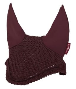 vogue ear bonnet burgundy large