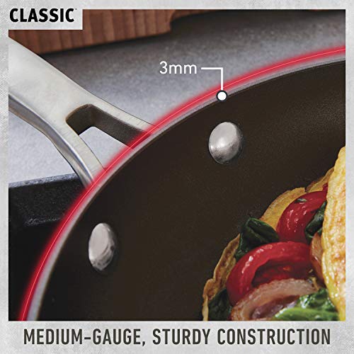 Calphalon Classic Hard-Anodized Nonstick 5-Quart Sauté Pan with Cover