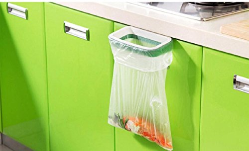 Hanging Kitchen Cupboard Cabinet Tailgate Stand Storage Garbage Bags Rack