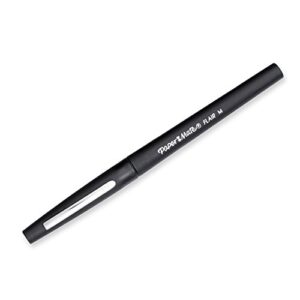 paper mate flair felt tip pen, medium point, black