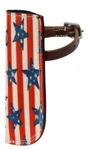 stars and stripes flag carrier for saddle