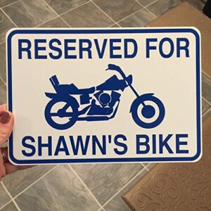 Motorcycle Sign