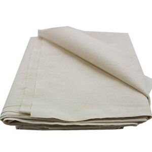 Mybecca Fine Arts Unprimed Cotton Canvas, 5 yds x 62" (Fold Pak)