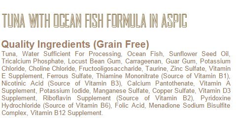 Fussie Cat Premium Grain Free Canned Cat Food 3 Flavor Variety Bundle: (4) Tuna with Chicken, (4) Tuna with Salmon and (4) Tuna with Ocean Fish, 2.82 Oz Each (12 Cans Total)