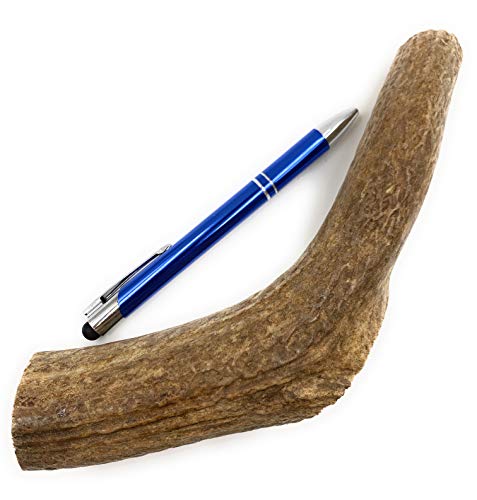 Elk Antlers for Dogs - Grade A, Naturally Shed Antlers | Long Lasting Dog Bones for Aggressive Chewers & Teething Puppies | All Breeds Chew Toy USA Made & Veteran Owned | Large: 7" Whole Elk, 1-Pack