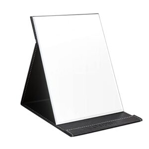 ducare portable folding vanity makeup mirror with stand, large