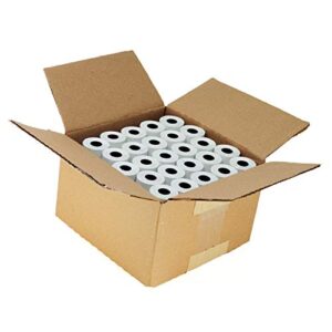 (50 GSM) 2-1/4" X 75 Thermal Paper 50 Rolls Vx520 ICT220 ICT250 FD400 First Data FD130 FD50 FD400 FD55 FD100Ti Tranz 420, Verifone Vx510, Vx510LE, Vx570 ZQ520/QL420/RW420 Mobile Printer Thermal