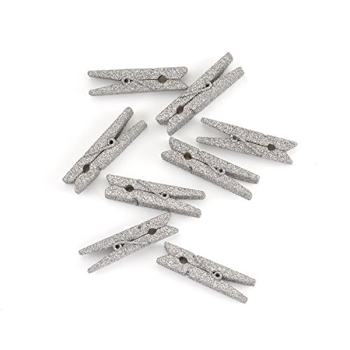 Hortense B. Hewitt Mini Clothespins, Silver