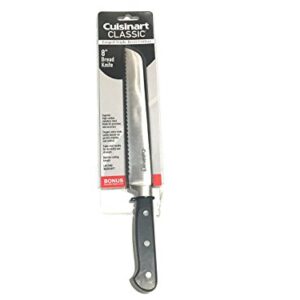 Cuisinart C77TR-8BD Triple Rivet Collection 8" Bread Knife, Black