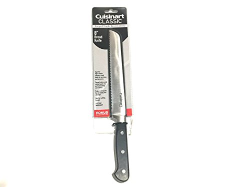 Cuisinart C77TR-8BD Triple Rivet Collection 8" Bread Knife, Black