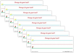 teacher created resources smart start magnetic word strips (77236)