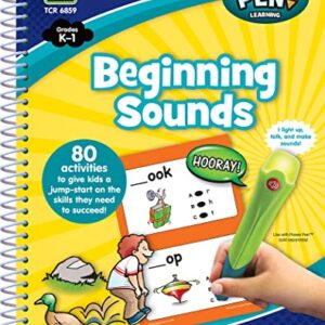 Teacher Created Resources Power Pen Learning Book, Beginning Sounds (6859)