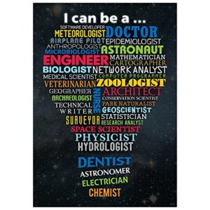 creative teaching press poster stem careers inspire u poster, gr. 3+ (7273)