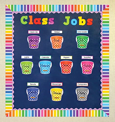 Teacher Created Resources Polka Dots Buckets Paper Accents (5631)