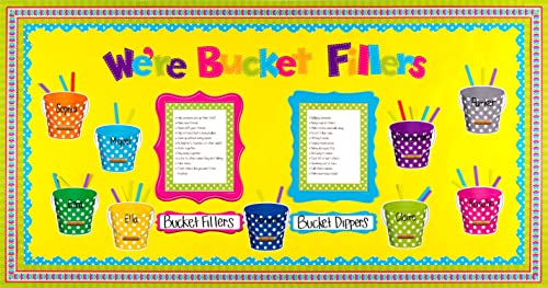 Teacher Created Resources Polka Dots Buckets Paper Accents (5631)