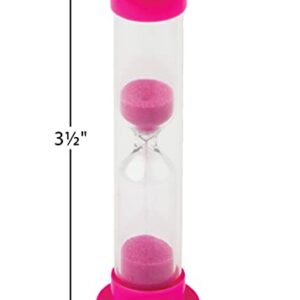 Teacher Created Resources TCR20696 4 Minute Small Sand Timers (Pack of 4)