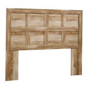 sauder dakota pass headboard, full/queen, craftsman oak finish