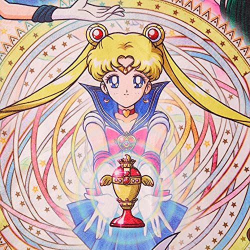 Great Eastern Entertainment Sailor Moon S Throw Blanket, Multicolor, 48" Wide x 60" Long