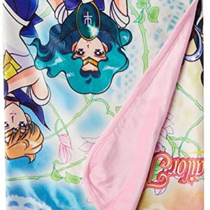 Great Eastern Entertainment Sailor Moon S Throw Blanket, Multicolor, 48" Wide x 60" Long