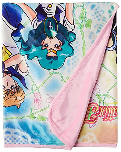 Great Eastern Entertainment Sailor Moon S Throw Blanket, Multicolor, 48" Wide x 60" Long