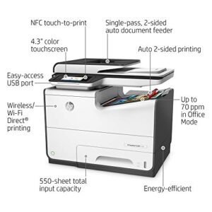 HP PageWide Pro 577dw Color Multifunction Business Printer with Wireless & Duplex Printing (D3Q21A)