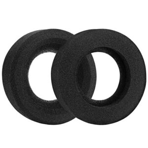 Geekria Comfort Foam Replacement Ear Pads for GRADO SR125, SR225, SR325, SR60, SR80, SR80e, M1, M2 Headphones Ear Cushions, Headset Earpads, Ear Cups Cover Repair Parts (Black)