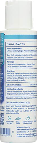 Via Nature Essential Oxygen Brushing Rinse, Organic Peppermint, 3 Ounce