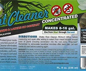 Root Cleaner - Soil Gnat, Fungus and Pathogen Killer (8 Ounce)