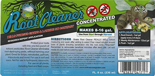 Root Cleaner - Soil Gnat, Fungus and Pathogen Killer (8 Ounce)