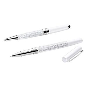 swarovski crystalline stardust & crystalline stylus pens (set of 2) 5213608