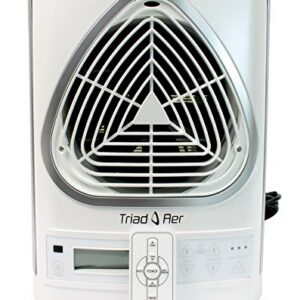 Triad Aer air purifier system - Combination of three innovative technologies, Photocatalytic Oxidation (PCO), Needlepoint Ionization, and Scalable Purification