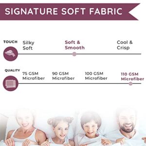 Southshore Fine Linens® - Oversized Flat Sheets Extra Large - 132 Inches x 110 Inches (Bright White)