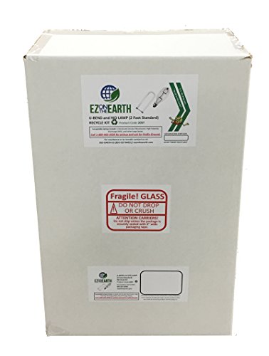 EZ on the Earth U-Bend and HID Lamp (2 Foot Standard) Recycle Kit (Recycle up to 20 T12 Lamps or 29 T8 U-Bend Lamps)