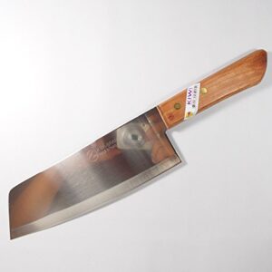 Chef's Knife Cook Knives KIWI Brand 21 Utility Thai Cutlery Steak Wood Handle Kitchen Sharp Blade 7.5" Stainless Steel