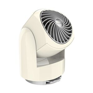 vornado flippi v6 personal air circulator fan, vintage white (cream)