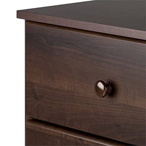 Prepac Astrid 4-Drawer Dresser, Espresso