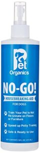 pet organics no-go! housebreaking aid dog spray