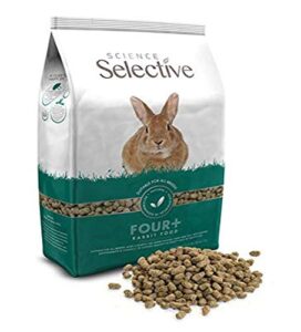 supreme science selective 4+ mature rabbit food 4.4lbs