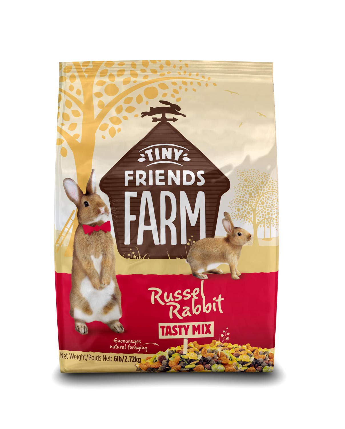 Supreme Petfoods Tiny Friends Farm Russel Rabbit Food, 6 Lb