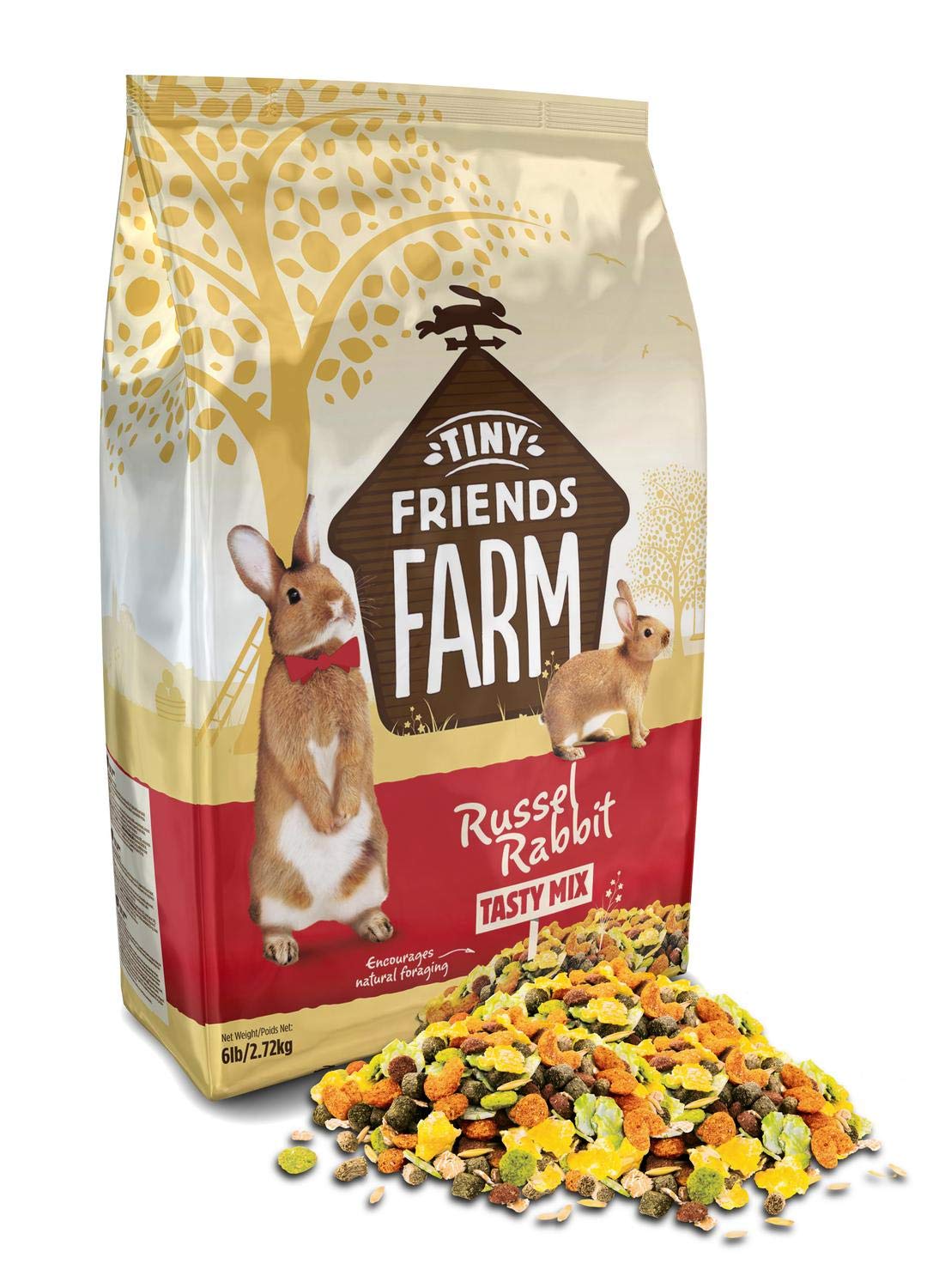 Supreme Petfoods Tiny Friends Farm Russel Rabbit Food, 6 Lb