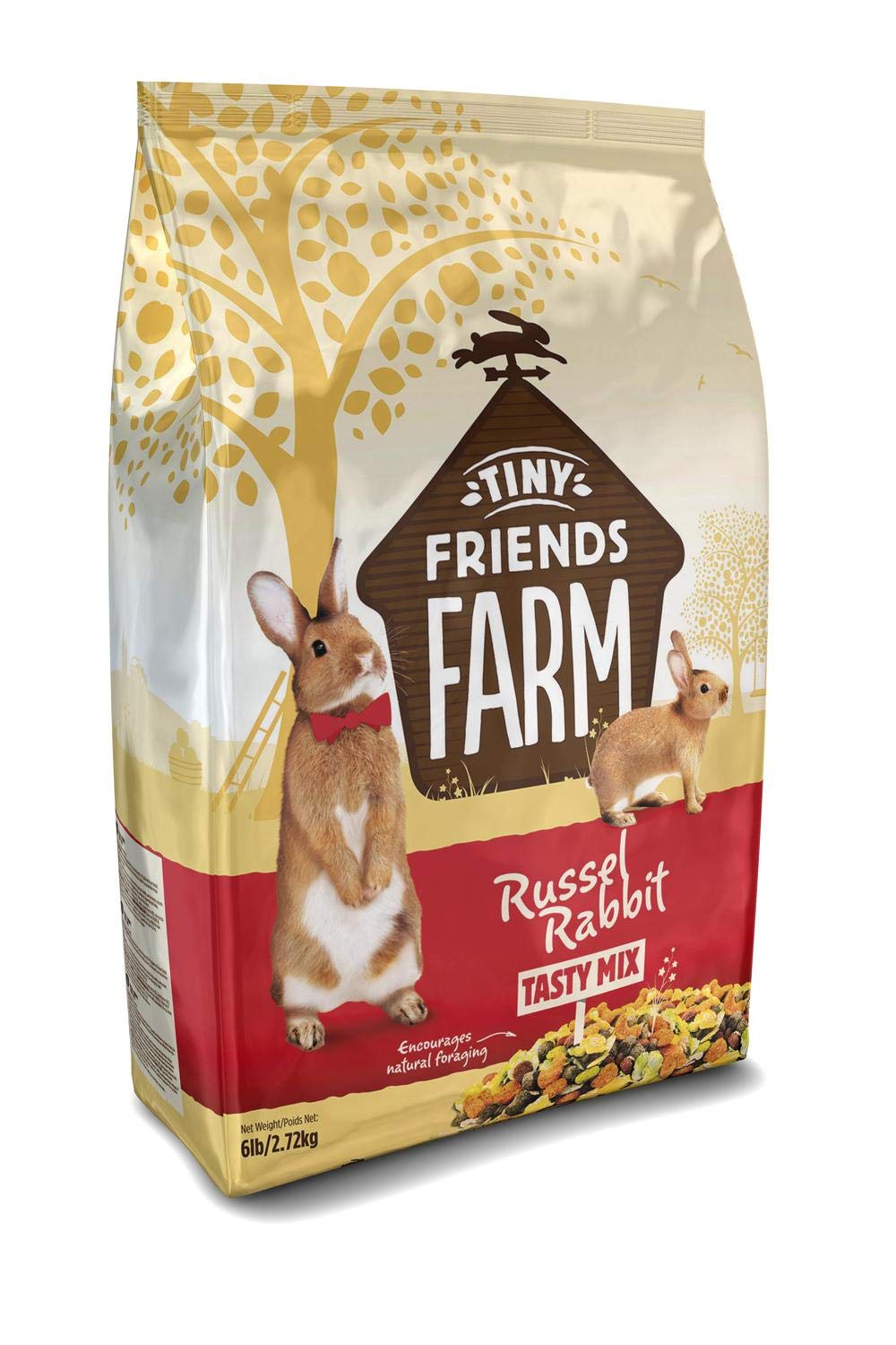 Supreme Petfoods Tiny Friends Farm Russel Rabbit Food, 6 Lb